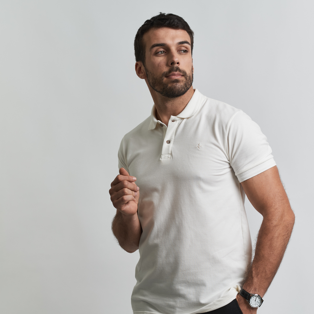 Remera Baco tipo Polo Premiun con Bordado 2024
